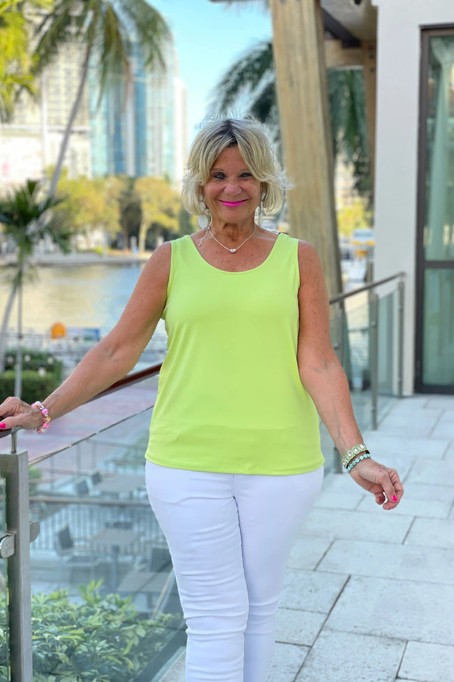 LULU-B KEY LIME SPANK TANK | Cathys Place