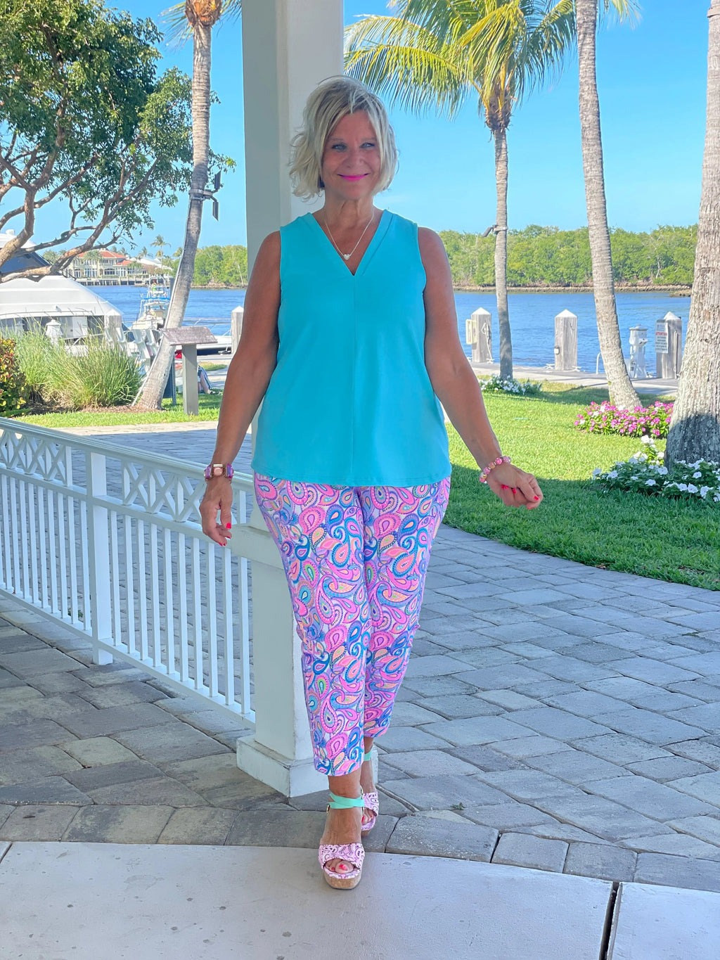 PAISLEY CAPRI | Cathys Place